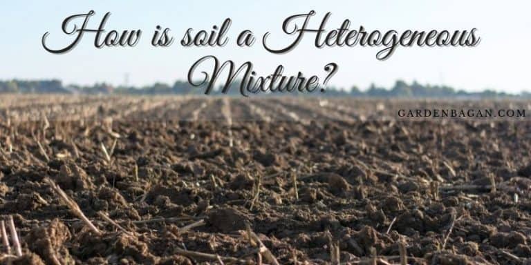 How is soil a Heterogeneous Mixture? - Garden Bagan